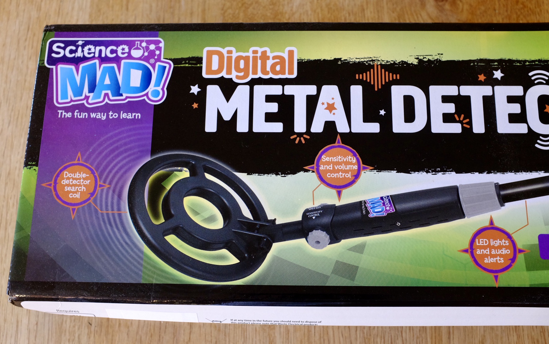 Science Mad Metal Detector and 50mm Telescope