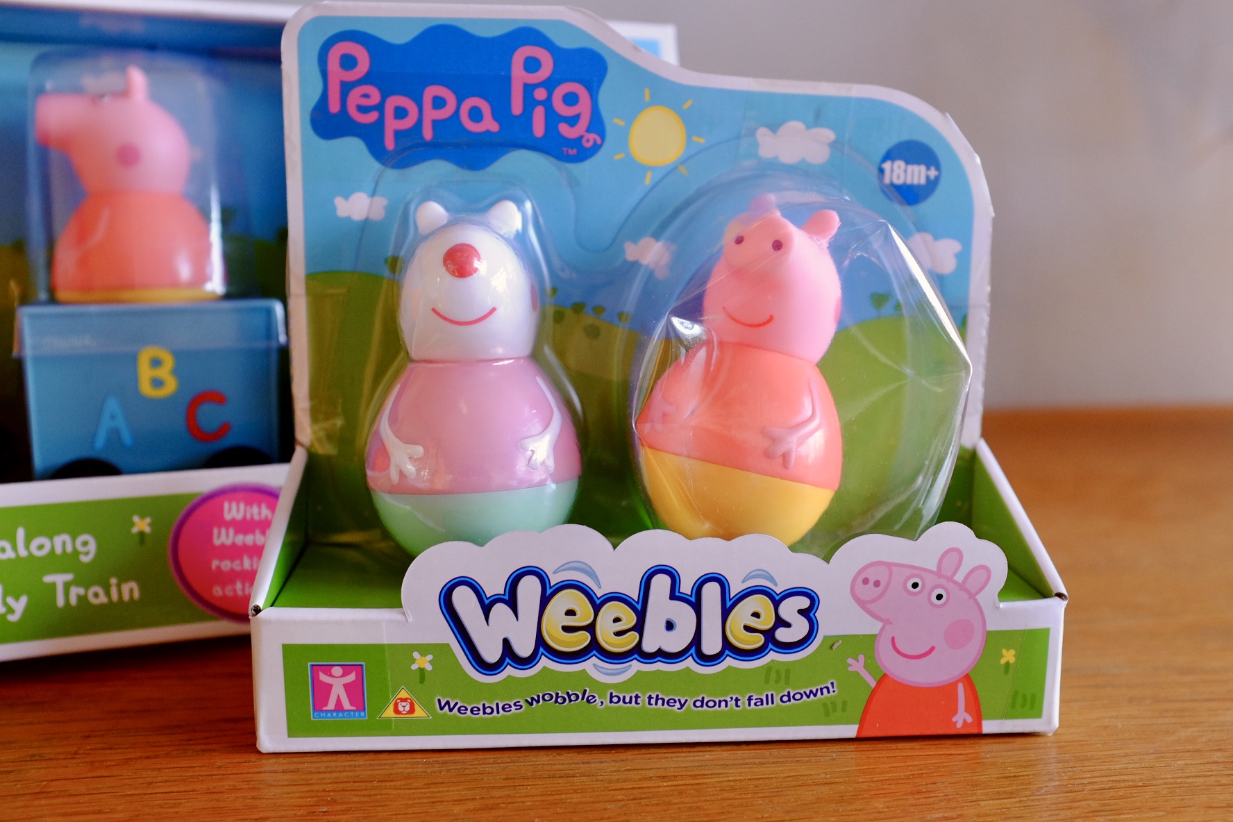 Peppa Pig Weebles Pull-Along Wobbily Train | AD - Run Jump Scrap!